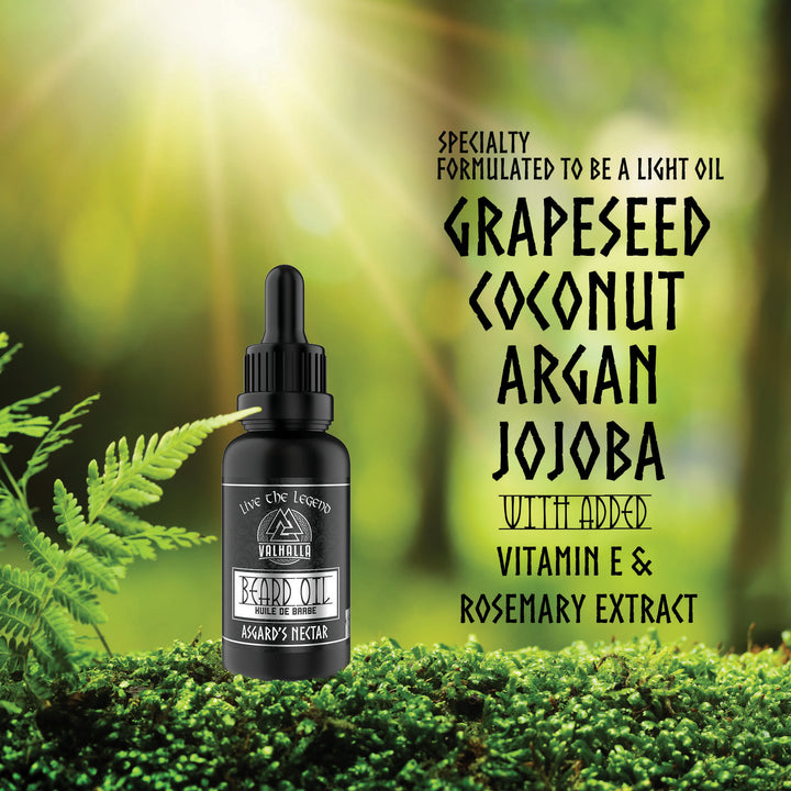 Viking Beard Oils | Nourishing Beard Oil | Made in Canada – Valhalla ...